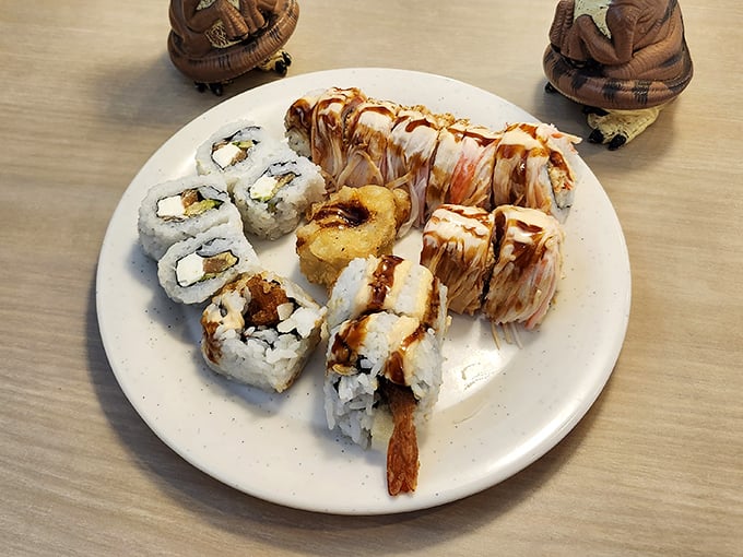 Sushi that proves Ohio knows its way around raw fish. These colorful rolls might be hundreds of miles from the ocean, but they've made the journey worthwhile.