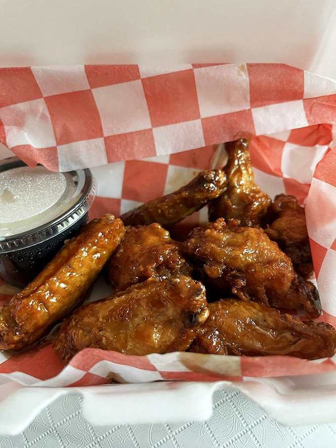 Wings that don't need a sports bar setting to shine&mdash;these glossy, sticky beauties would make even the most dedicated health food enthusiast consider a temporary change of religion.
