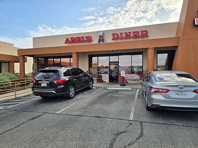 Abel's Diner's simple storefront doesn't need fancy frills when the breakfast inside speaks for itself. Sometimes greatness comes in humble packages!