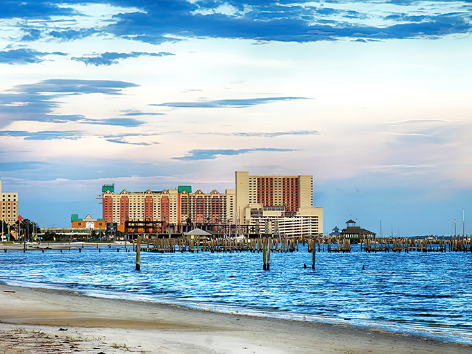 Biloxi's waterfront combines casino excitement with peaceful coastal living. Entertainment options that don't require a jackpot win.