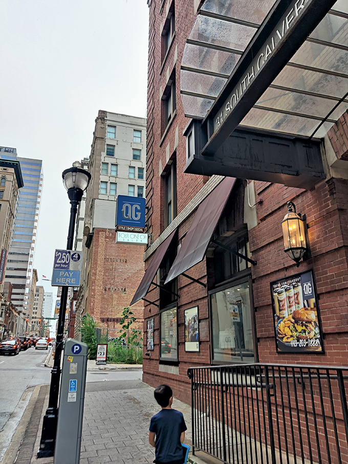 QG brings department store dining to new heights, offering a sophisticated retreat from the bustle of downtown Baltimore.