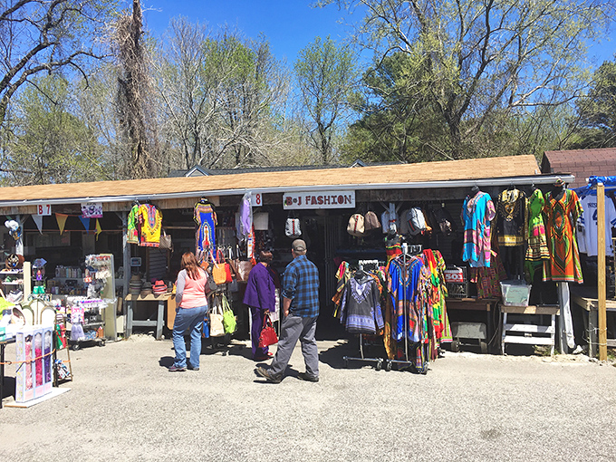 Urban treasure hunting at its finest! Norfolk's vibrant market creates a colorful patchwork of possibility against the city skyline.