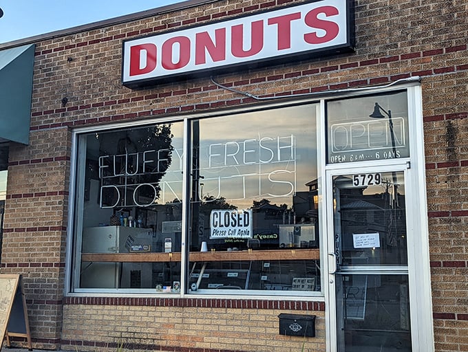 Fluffy Fresh's no-nonsense storefront hides the kind of old-school donut craftsmanship that would make your grandparents nod in approval.