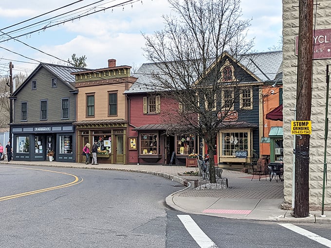 Frenchtown's picturesque downtown &ndash; where the Delaware River meets Main Street charm without a chain store in sight.