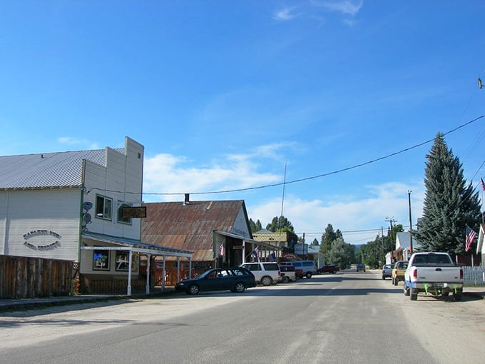 History meets high country in Idaho City - where wooden storefronts whisper tales of gold rush dreamers. 
