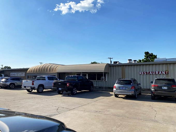 Ken's metal building looks like it could house farm equipment, but locals know it shelters something far more precious&mdash;legendary steaks.