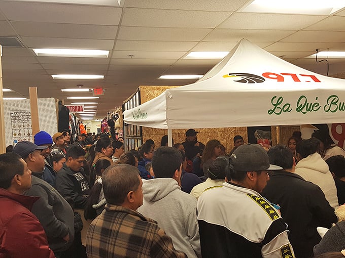 Lancaster Flea Market's no-frills exterior hides a world of wonders. The best treasures often hide in the most unassuming places!