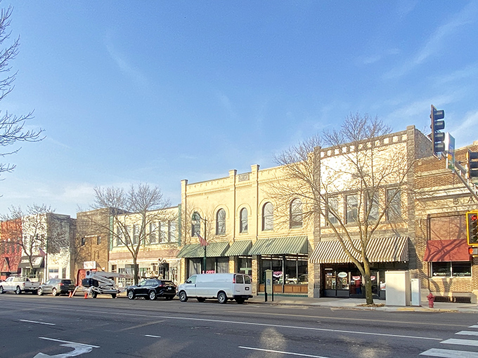 Little Falls' historic downtown maintains its early 20th-century character. Those storefronts have seen a century of sensible spending.