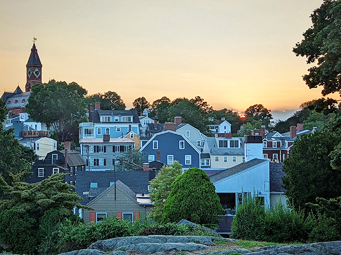 Marblehead's centuries-old homes cluster together like old friends sharing stories of sailors, storms, and Revolutionary bravery.