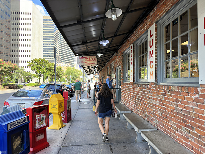Mother's brick corner has witnessed more breakfast dreams come true than most places have served cups of coffee.