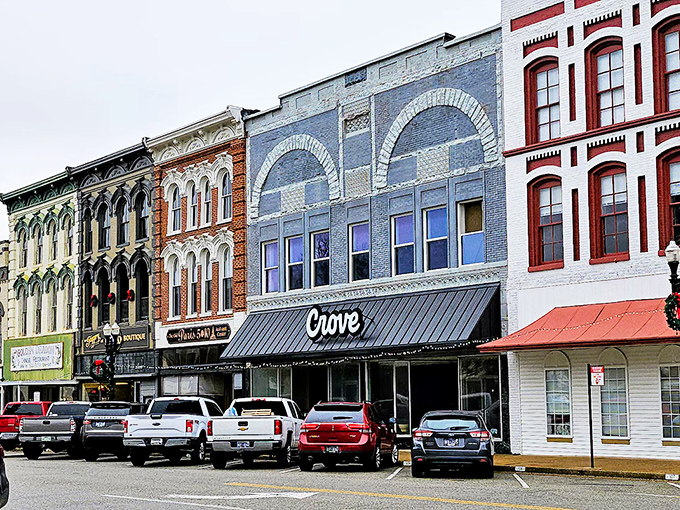 Paris, Tennessee's downtown buildings look like they're auditioning for a Hallmark movie set. Charming and surprisingly affordable!