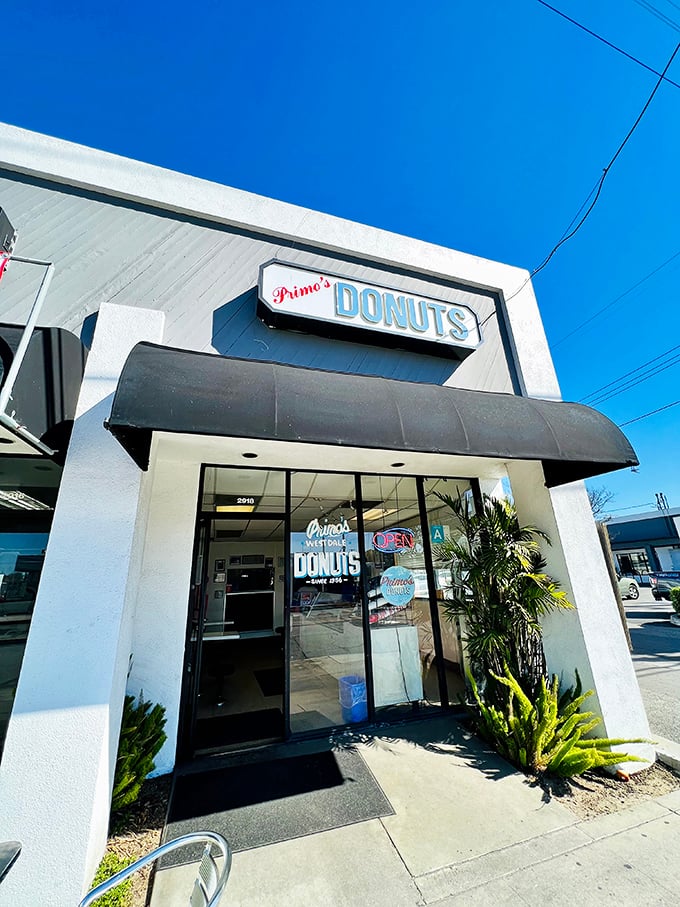 Primo's: Where donuts are served with a side of time travel! This retro shop screams "grandma's secret recipe."
