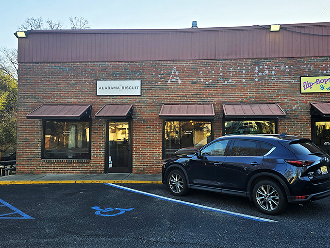 Alabama Biscuit Co. (Birmingham): Behind this humble brick exterior, biscuit wizards are transforming flour and butter into edible poetry.
