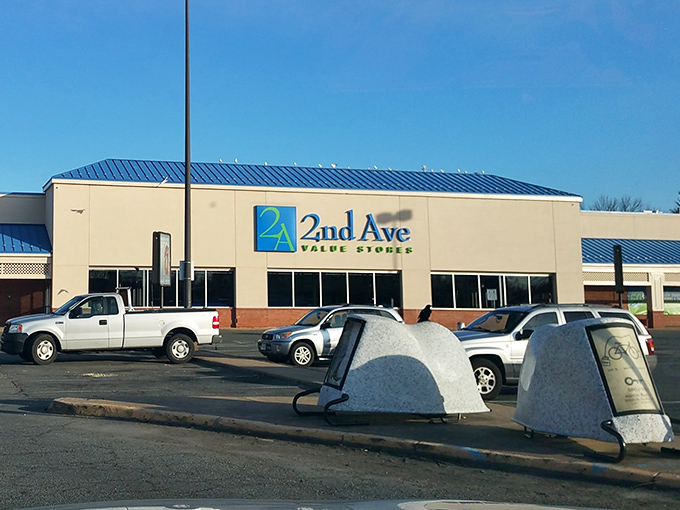 A trip to the 2nd Ave thrift store offers you endless possibilities for finding hidden treasures and unique vintage gems.