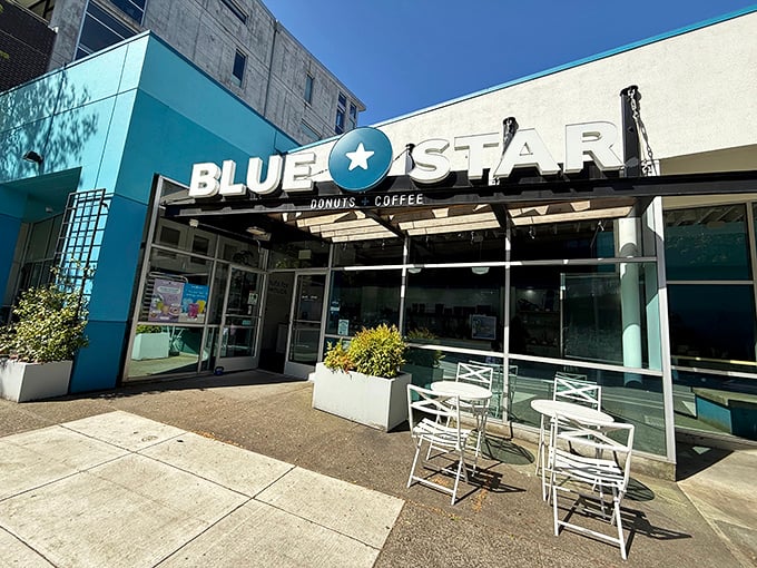 Those cheerful yellow buildings aren't just structures&mdash;they're the physical manifestation of the sunshine their donuts bring to your day.