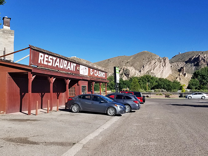 That Western-style storefront has probably seen more history than most big city museums. If walls could talk...