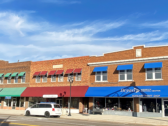 This beautiful brick building in Central City represents the solid investment of retiring where your dollar goes further than you ever imagined.