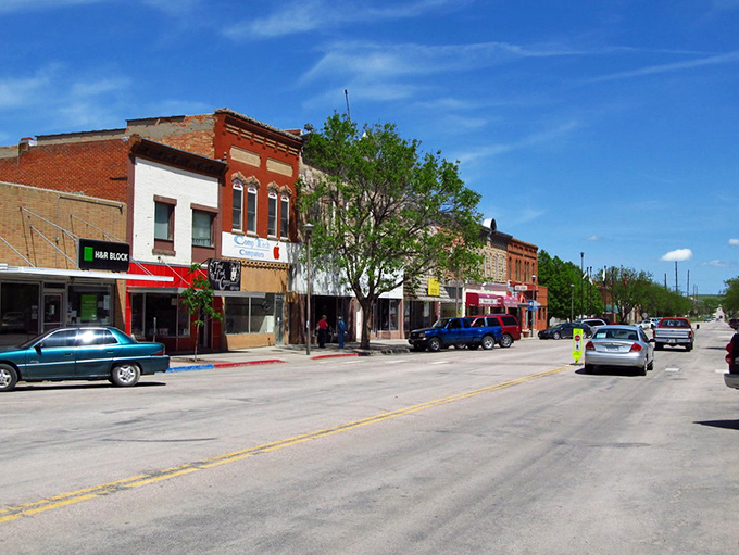 Those weathered brick buildings in Chadron have seen everything from cattle drives to college students cramming for finals.