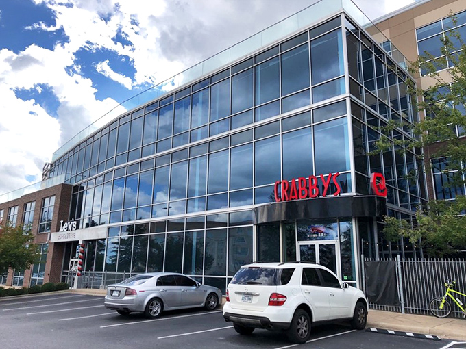 Sunshine bounces off Crabby's modern facade, but don't be fooled - inside awaits seafood with old-school flavor and hospitality.
