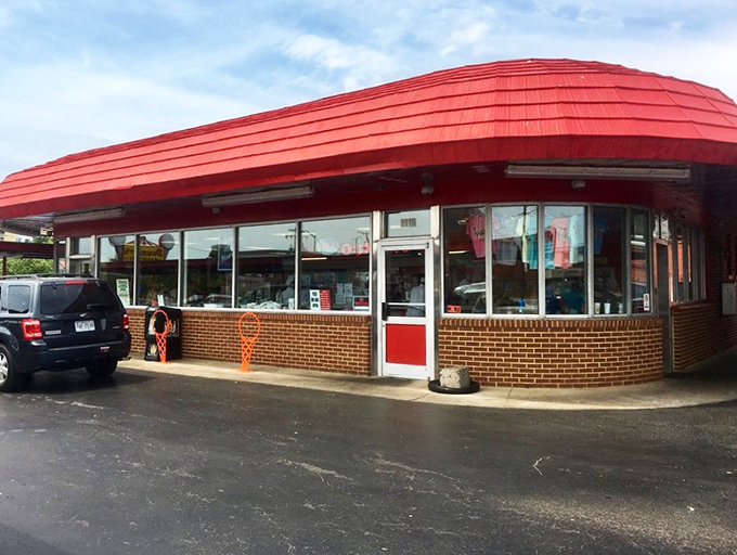 The birthplace of the waffle cone still stands proud, serving up nostalgia with a side of barbecue.