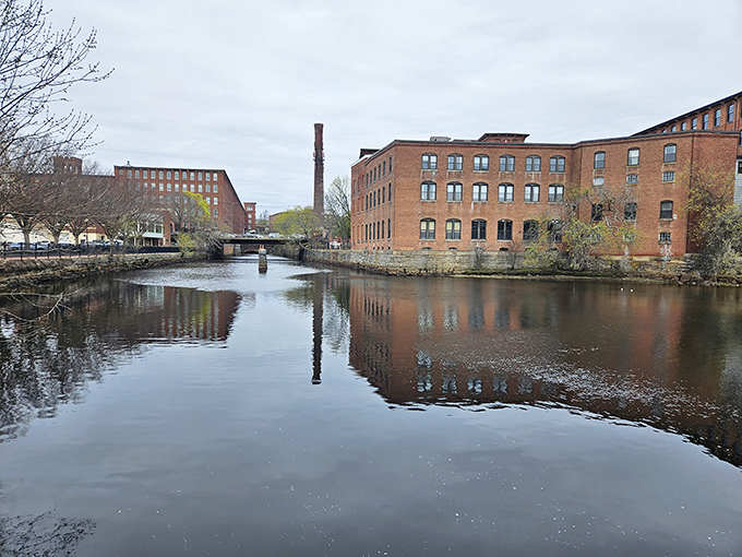 Historic buildings frame Dover's waterfront, telling stories of the city's industrial past. The perfect backdrop for an afternoon stroll.