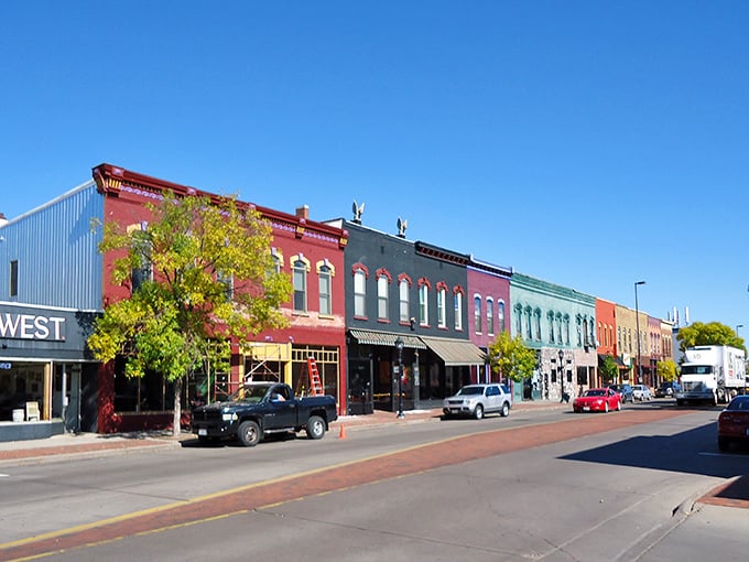 Historic buildings in downtown Geneva showcase that distinctive Midwestern architectural character that's built to last. 