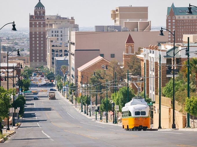 That vintage streetcar isn't just transportation—it's a time machine to El Paso's colorful past while keeping your retirement budget firmly in the present.