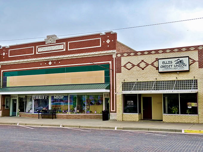 Brick streets and historic charm make this small-town thrift shop feel like a step into simpler times, with prices to match!