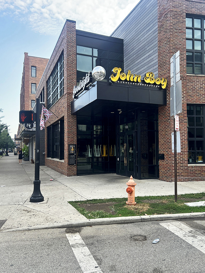 By day, just another storefront. By night, a time machine to the era of disco balls and dance fever.