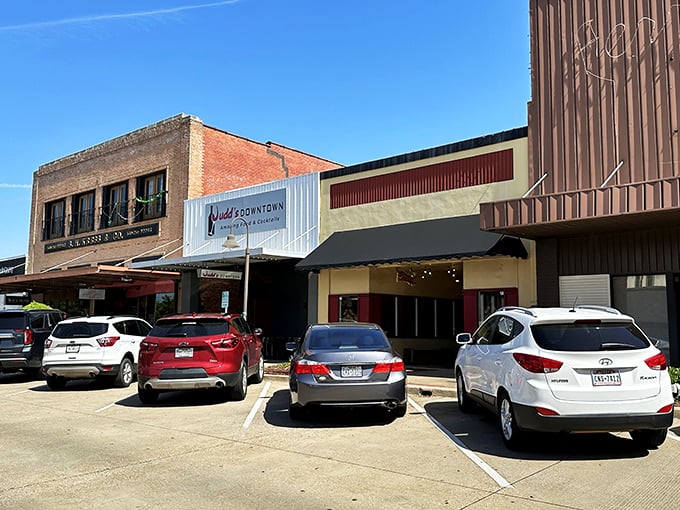 The East Texas skyline of Longview&mdash;where pine trees and progress have been neighbors for generations. 