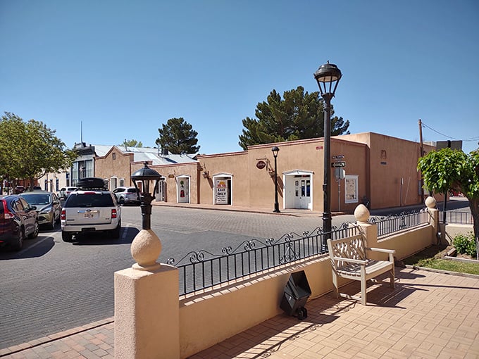 Adobe buildings and brick sidewalks give Mesilla its timeless charm &ndash; a place where retirement savings last longer too.