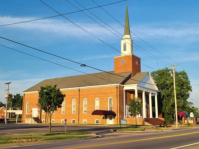 Roadside view of Mount Washington reveals a community where your Social Security check can cover more than just the basics.