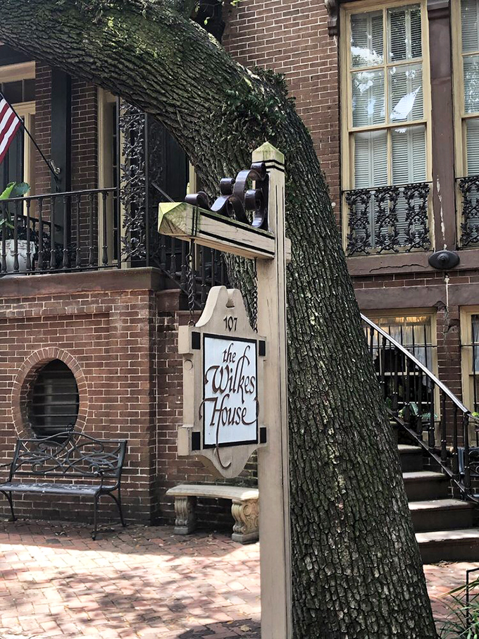 Mrs. Wilkes Dining Room: That historic facade hides tables where strangers become friends over passed bowls of fried chicken and biscuits.