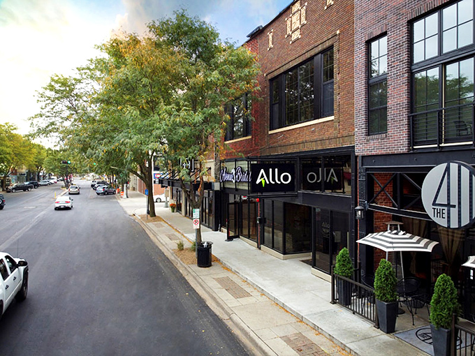 As evening falls on Norfolk's downtown, streetlights illuminate a community where fixed-income living doesn't mean fixed experiences.