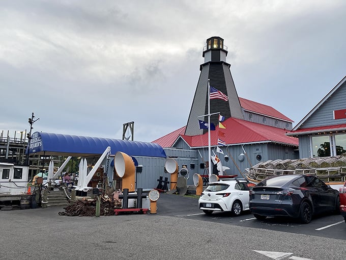 Original Benjamin's nautical wonderland &ndash; where the building promises an adventure before you've even seen a menu.