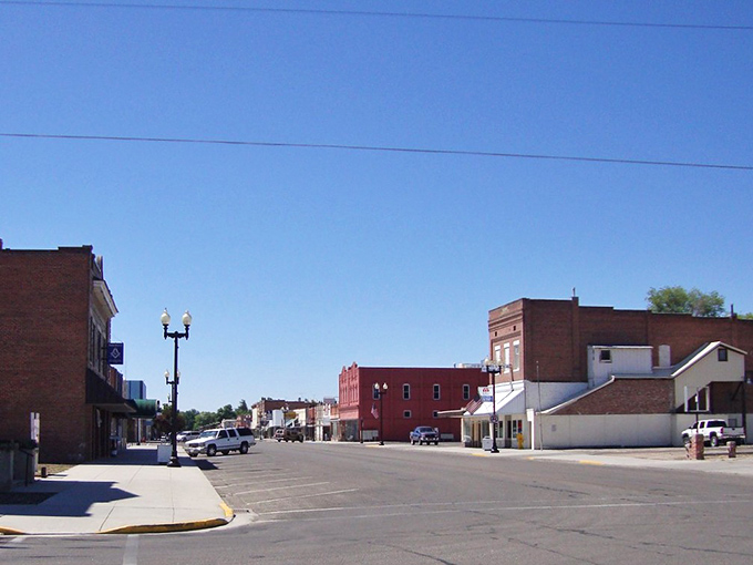 Brick buildings with character line Payette's inviting downtown, where you can almost hear echoes of conversations from decades past.