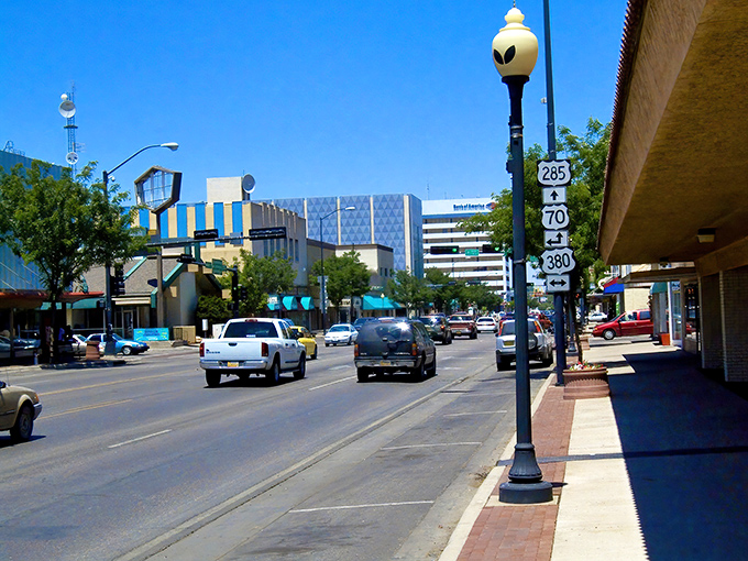 Aliens might visit for the fame, but retirees stay in Roswell for housing prices that won't abduct their savings.