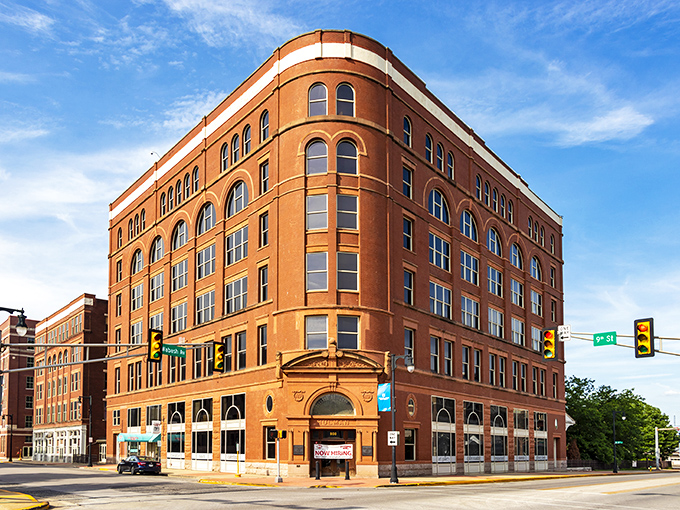 Downtown Terre Haute shows its working-class roots proudly, where honest prices match honest architecture. 