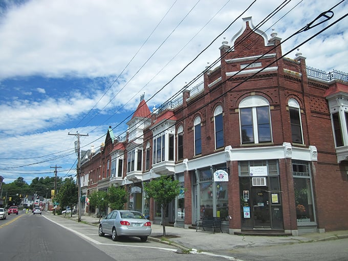 Fall foliage frames Tilton's historic buildings &ndash; Mother Nature's way of highlighting New Hampshire's architectural treasures.