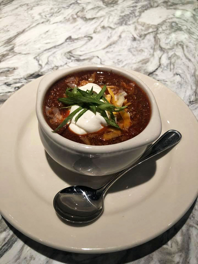 A different take on the classic&mdash;this soup features fresh herbs and croutons that stand at attention like tiny flavor soldiers.