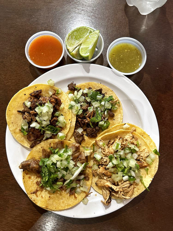 The universal language of a great taco – generous portions of seasoned meat on corn tortillas that transport you from Missouri to Mexico in one delicious journey.