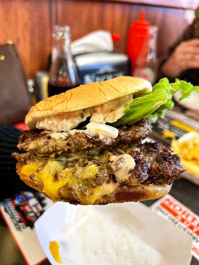 Behold the Big Nick Mac&mdash;a multi-level residence for beef patties where melted cheese serves as the ideal architectural adhesive.