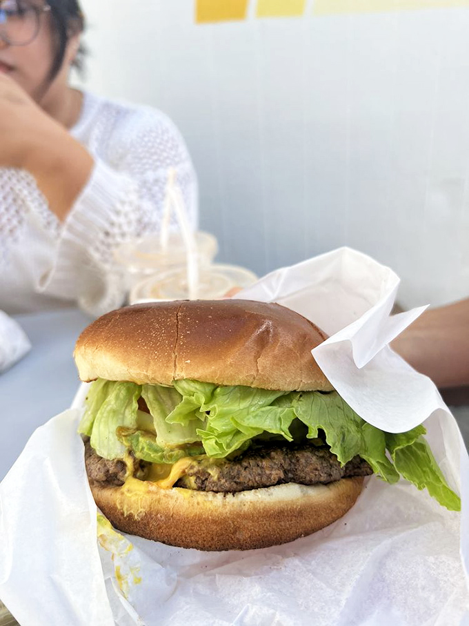 Sometimes you just need a burger by the beach. This one isn't trying to be fancy—it's trying to be perfect.