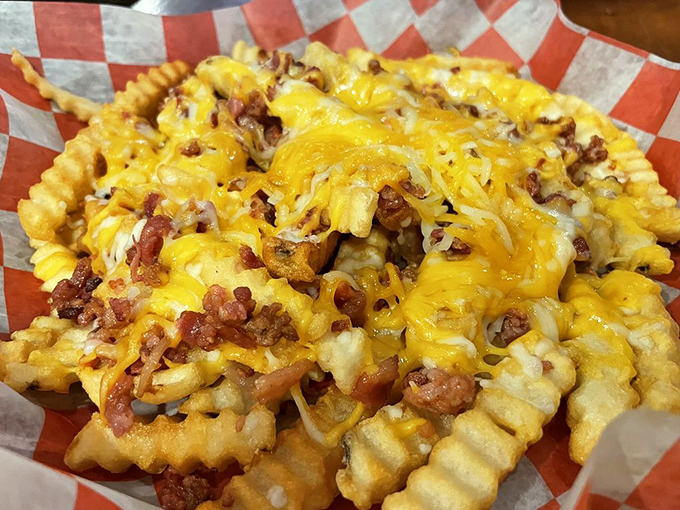 These aren't just any breakfast potatoes&mdash;they're a masterclass in morning comfort, with ham bits and melted cheese creating a symphony of savory satisfaction.