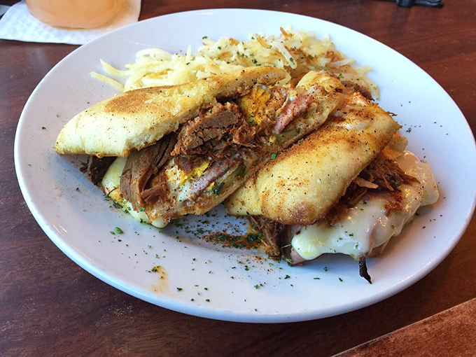 This sandwich doesn't just satisfy hunger&mdash;it abolishes it. The hash browns are the supporting actor who steals the show.