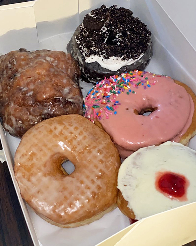 Some call it a fritter, I call it edible artwork. Each caramelized nook and cranny tells a story of patience and craftsmanship.