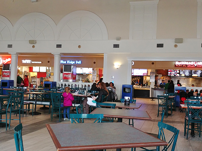 The food court &ndash; that magical oasis where shopping warriors refuel before diving back into the retail fray.