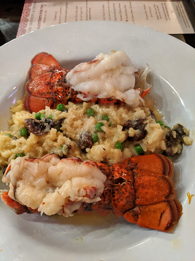 Lobster and risotto: a romance for the ages. This creamy, indulgent dish proves Phyre's talents extend well beyond the grill.