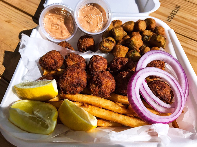 These boudin balls aren't just appetizers, they're little ambassadors of Louisiana flavor that found a welcoming home in Arkansas.