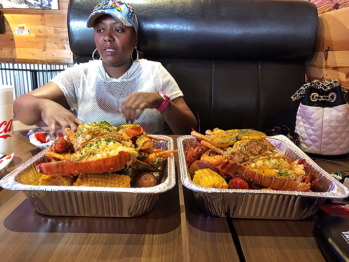 Crisp-shelled calamari rings &ndash; the gold medals of the appetizer Olympics &ndash; served with a dipping sauce worth its weight in flavor.